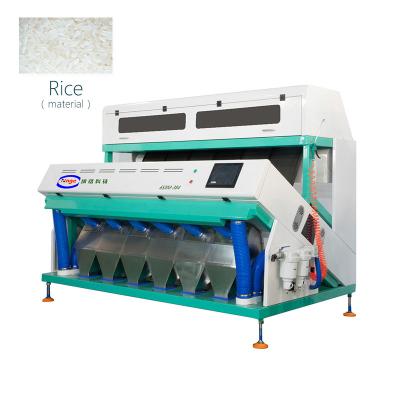 China High Accuracy 10T CCD Rice Color Sorter  With 384 Chutes for sale