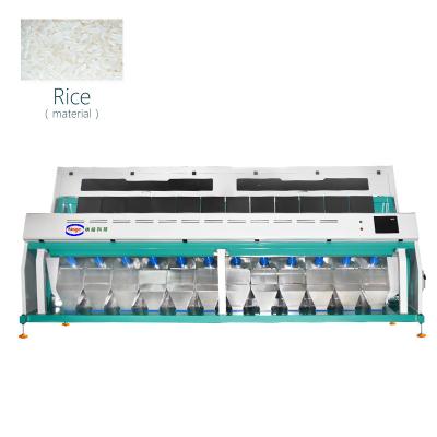 China 768 Chutes Precise Selection 24T CCD Rice Color Sorter  With  FPGA  Processor for sale
