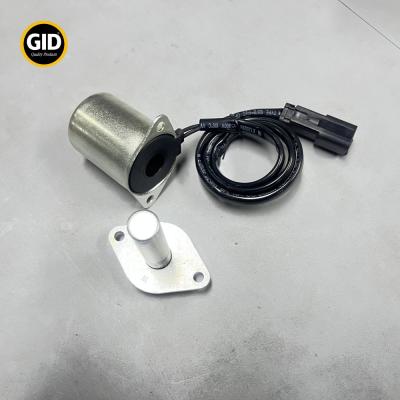 China Komatsu Excavator Rotary Solenoid Valve 12V/24v Safety Lock Farm Fast Slow Gear Engineering Machinery Parts for sale