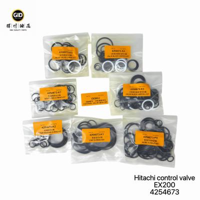 China Main Control Valve Seal Kit 4254673 for Hitachi EX200-2 Excavator Distributor Repair Oil Seal Kit No reviews yet for sale
