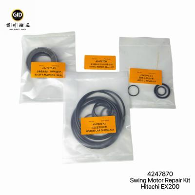 China Swing Motor Seal Kit 4247870 for Hitachi Excavator EX200-2 M2X96B Rotary Motor Repair Seal Kit for sale