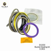 China EX200-2 Bucket Cylinder Seal Kit 0.3KG Excavator Hydraulic Oil Seal Repair Kit for Hitachi EX200 Bucket Seal Kit No reviews yet for sale