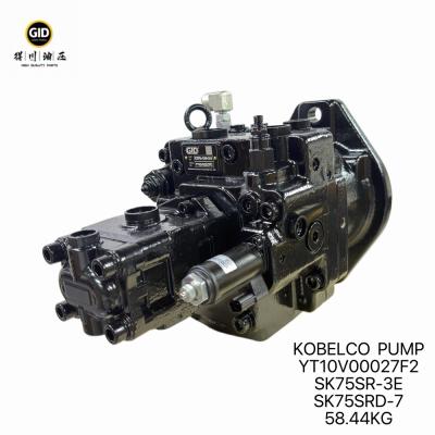 China Kobelco SK75SRD-7 Hydraulic Main Pump YT10V00027F2 SK75SR-3E Excavator Hydraulic Pump Assembly OEM Replacement for sale