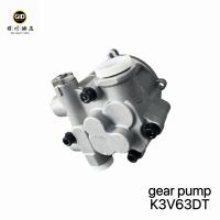 China Replacement Parts for Kawasaki K3V63DT Hydraulic Main Pump, Gear Pump, and pilot Pump Excavator Hydraulic System. for sale