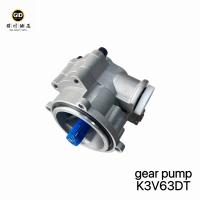 China Replacement Parts for Kawasaki K3V63DT Hydraulic Main Pump, Gear Pump, and pilot Pump Excavator Hydraulic System. for sale