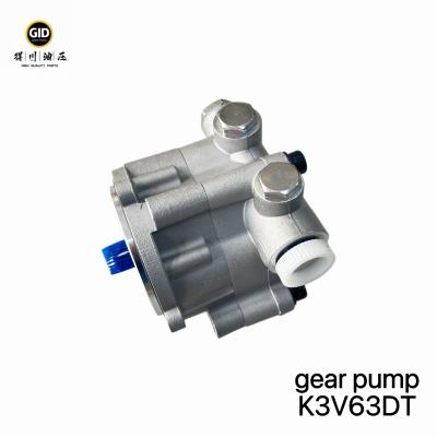 China Replacement Parts for Kawasaki K3V63DT Hydraulic Main Pump, Gear Pump, and pilot Pump Excavator Hydraulic System. for sale