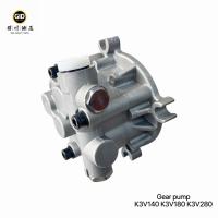 China High Quality Kawasaki K3V140 K3V180 K3V280 Hydraulic Gear Pump Pilot Pump for Excavator Hydraulic Main Pump Replacement Parts for sale