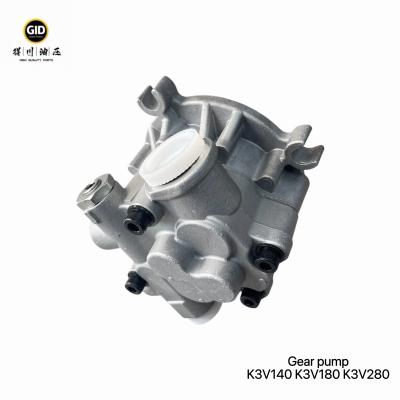 China High Quality Kawasaki K3V140 K3V180 K3V280 Hydraulic Gear Pump Pilot Pump for Excavator Hydraulic Main Pump Replacement Parts for sale
