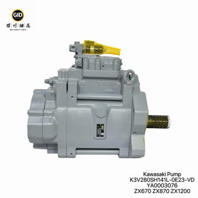 China High-performance Hydraulic Pump K3V280SH141L-0E23-VD Main Pump for Hitachi ZX670 Excavator YA0003076 for sale