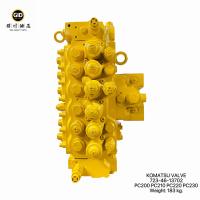 China Komatsu PC200-6 Hydraulic Main Control Valve 723-46-13702 Excavator Hydraulic Valve for sale