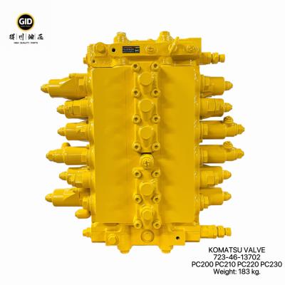 China Komatsu PC200-6 Hydraulic Main Control Valve 723-46-13702 Excavator Hydraulic Valve for sale