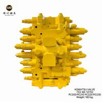 China Komatsu PC200-6 Hydraulic Main Control Valve 723-46-13702 Excavator Hydraulic Valve for sale