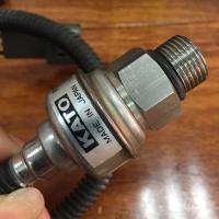 China Kato High Pressure Sensor Switch , 24V Oil Pressure Switch For Excavator for sale