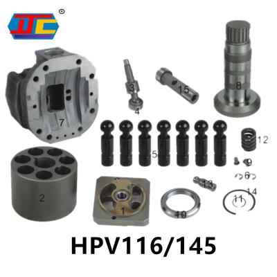 China Ductile Iron Hitachi Excavator Hydraulic Pump Parts For HPV116 HPV145 for sale