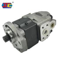 China Komatsu PC78US-6 Excavator Hydraulic Gear Pump 708-3T-04610 Two Gears Meshing for sale