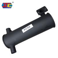 China PC56 Excavator Engine Parts Silencer , Diesel Engine Excavator Muffler for sale