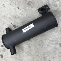 China PC56 Excavator Engine Parts Silencer , Diesel Engine Excavator Muffler for sale