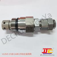 China EC210B EC240B EC290B Excavator Relief Valve , Main Relief Valve  Digger Parts for sale