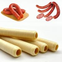 China Artificial Edible Halal Collagen Sausage Casings for sale