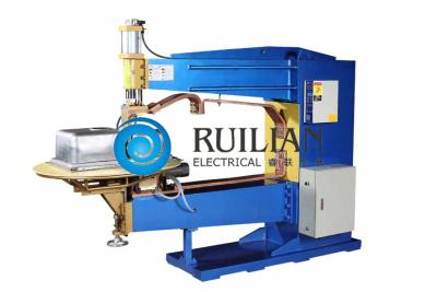 China Air Duct Seam Welding Machine 30KVA Welding OD 300mm Resistance Arc Welder for sale