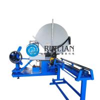 China Spiral Duct Machine 650 RPM for Pressed Below Tee Processing 80-300mm for sale