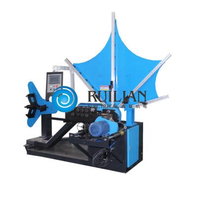 China 5KVA Air Duct Spiral Tube Forming Machine 650rpm Spindle Speed 80-300mm for sale
