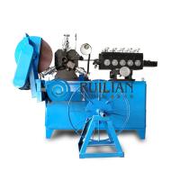 China Automatic Apron Coughing Machine Air Duct Machine 80-300mm Diameter 5KVA for sale
