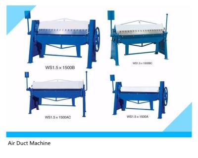 China Automatic Air Duct Apron Coughing Machine 80-300mm Diameter Low Carbon Steel 5KVA for sale
