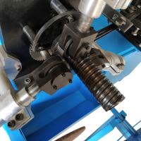 China Transfer Duct Pressed Elbow Tee Air Duct Machine 0.8Mpa 600L/Min for sale