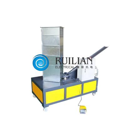 China Automatic Apron Coughing Machine Air Duct Machine 80-300mm 5KVA for sale