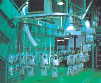 China 120KW Spray Painting Equipment Aluminum Parts Coating Line 15m/Min for sale