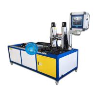 China Air Duct Angle Iron Flange Welding Machine 20KVA 650rpm Spindle Speed for sale
