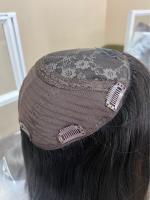 China European Human Hair Silk Topper Virgin Cuticle Hairpiece for Hair Loss 8 Colors for sale
