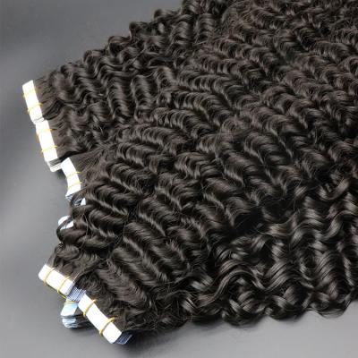 China 100% Virgin Remy Human Hair Tape Hair Extensions 12-26 Inch Double Drawn European Russian for sale