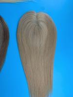 China Mono Top Silk Base Topper for Hair Loss 100% Russian Hair High Density 14x14cm for sale