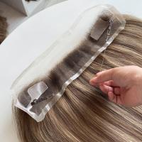China Hairline topper ear to ear coverage human hair halo wire Swiss lace invisible frontal hairline for sale