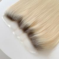 China Hairline topper ear to ear coverage human hair halo wire Swiss lace invisible frontal hairline for sale