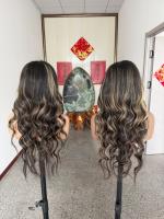 China 13x4 lace frontal wig 100% virgin human hair wig for wholesale for sale