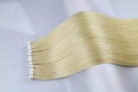 China Professional high quality cuticle aligned tape in hair extensions wholesale tape in human hair extensions for sale
