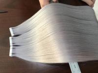 China Professional high quality cuticle aligned tape in hair extensions wholesale tape in human hair extensions for sale
