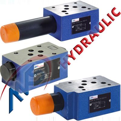 China Load Sensing Hydraulic Electric Control Valve Pilot Operated Sandwich Plates Valves DIN 24340 ISO 4401 Size 6 to 22 for sale
