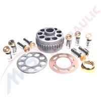 China PMC Series Axial Piston Pump Parts Cylinder Block Piston Shoe Valve Plate 45/28 76/45 for sale