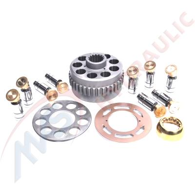 China PMC Series Axial Piston Pump Parts Cylinder Block Piston Shoe Valve Plate 45/28 76/45 for sale