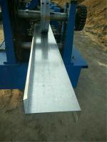 China C/Z Shaped Steel Purlin Forming Equipment with 22KW Power and 20-25m/min Production Speed for sale
