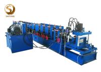 China Automatic C Shape Purlin Roll Forming Machine 200-500mm Width 380V 11kW Motor for Steel Purlin Production for sale