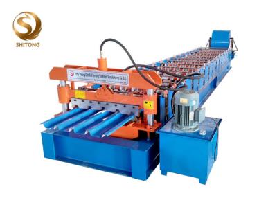 China PLC Controlled Color Steel Roof Roll Forming Machine 1200mm Width 5.5kW Motor for Roofing Sheet Production for sale