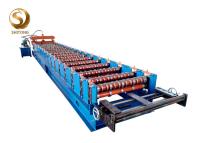 China PLC Controlled Color Steel Roof Roll Forming Machine 1200mm Width 5.5kW Motor for Roofing Sheet Production for sale
