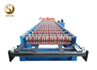 China 0.3-0.7mm Metal Roof Sheet Roll Forming Machine | 15-Step Forming | 5.5kW Motor | 1200mm Coil Width for sale