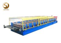 China Steel Roofing Sheet Roll Forming Machine with Protective Mesh Cover - 50-200mm Width, 5.5kW Motor for sale