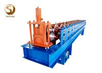 China Metal Roofing Ridge Cap Roll Forming Machine 300-500mm Width 0.3-0.8mm Thickness 5.5kW Motor for sale